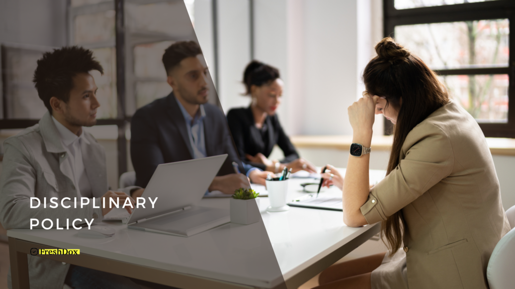 Disciplinary Policy Template - Freshdox